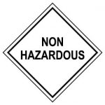 NON HAZARDOUS | Hazardous Labels - Online Labels